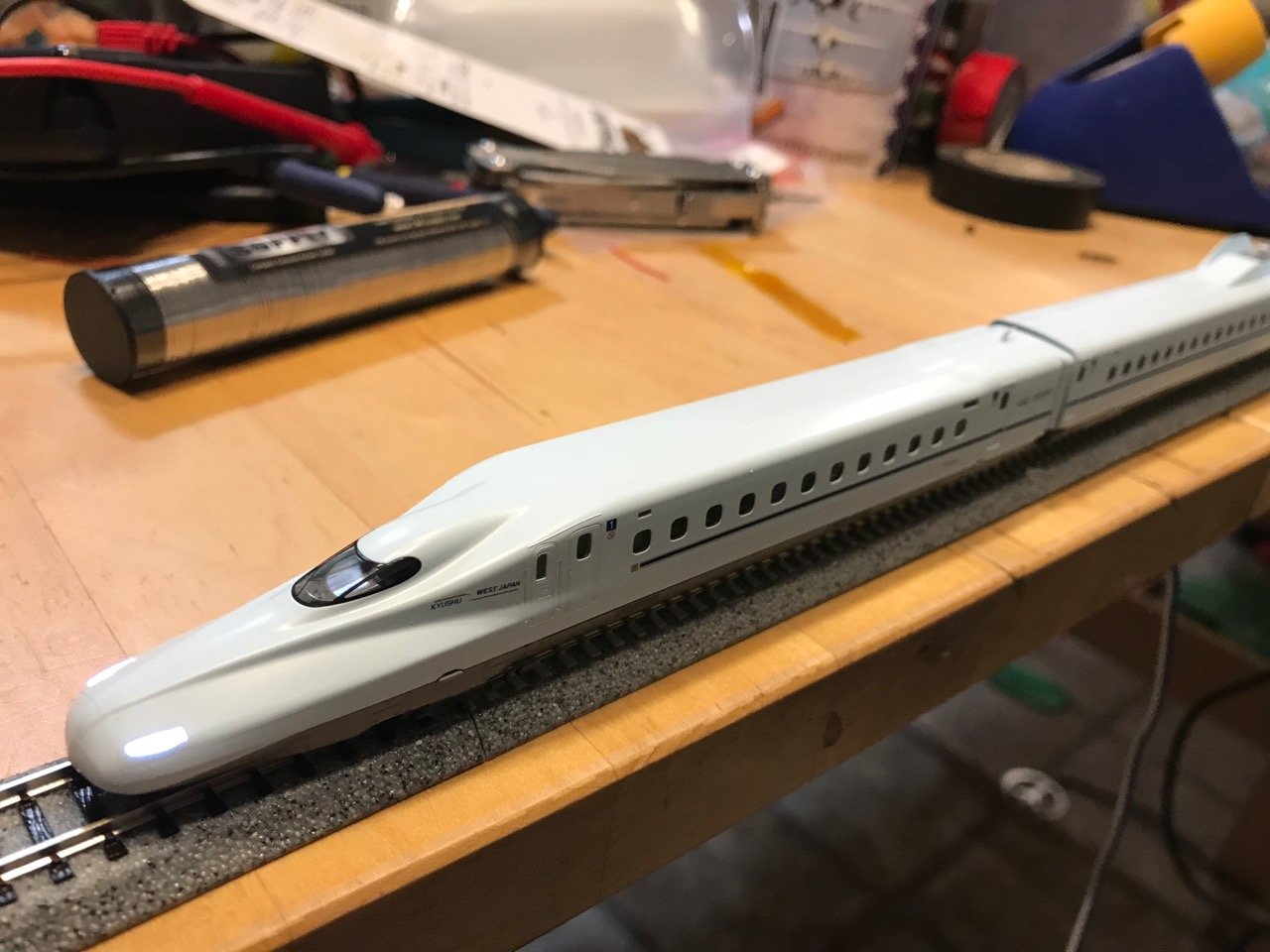 Tomix N700-8000 Kyushu Shinkansen DCC with Digitrax DZ126T - DCC ...