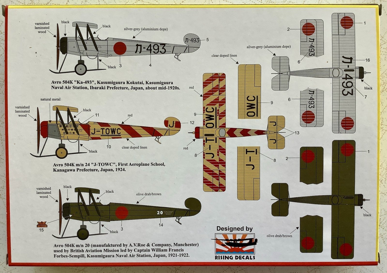 What WW1 airplane kits/bits followed you home today? - Page 12 ...