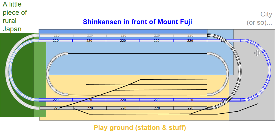 Z scale layout "Mount Fuji" - Layout Planning - JNS Forum