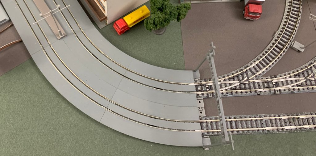 Improving on Tomix Turnout Street Paving - Trams, LRV's & Buses - JNS Forum