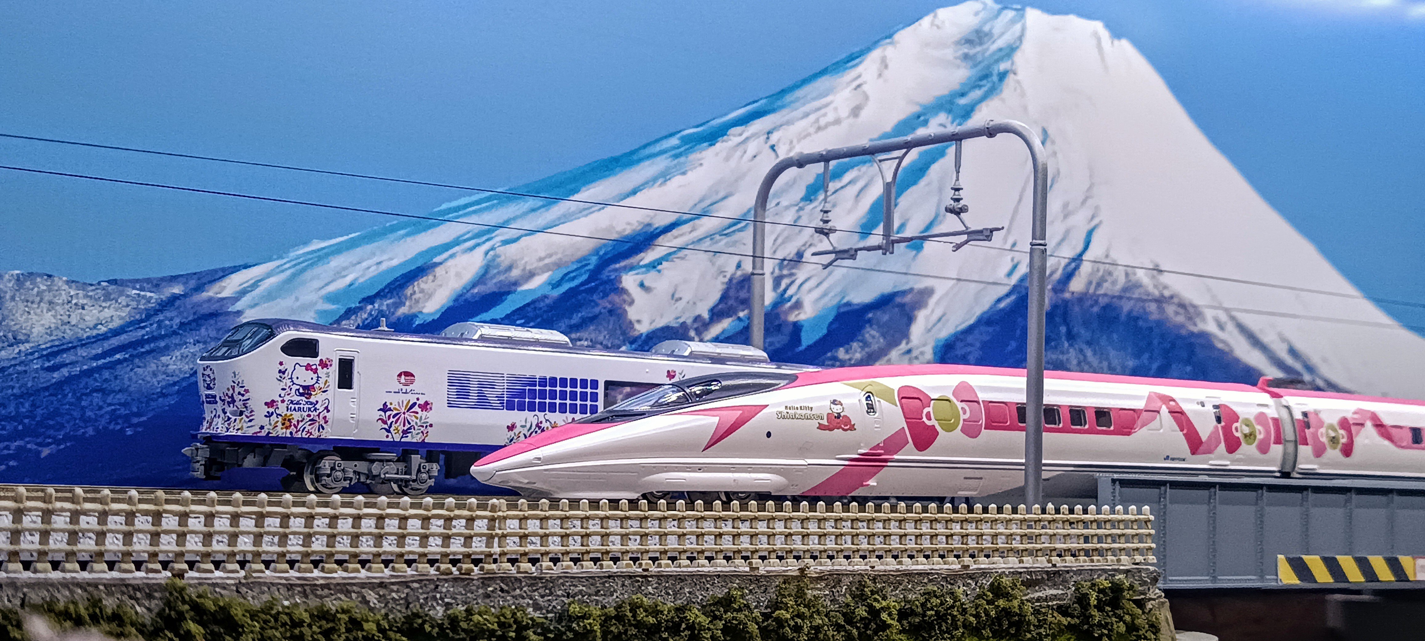 Mount Fuji: An N scale micro layout based on the Tōkaidō Shinkansen ...