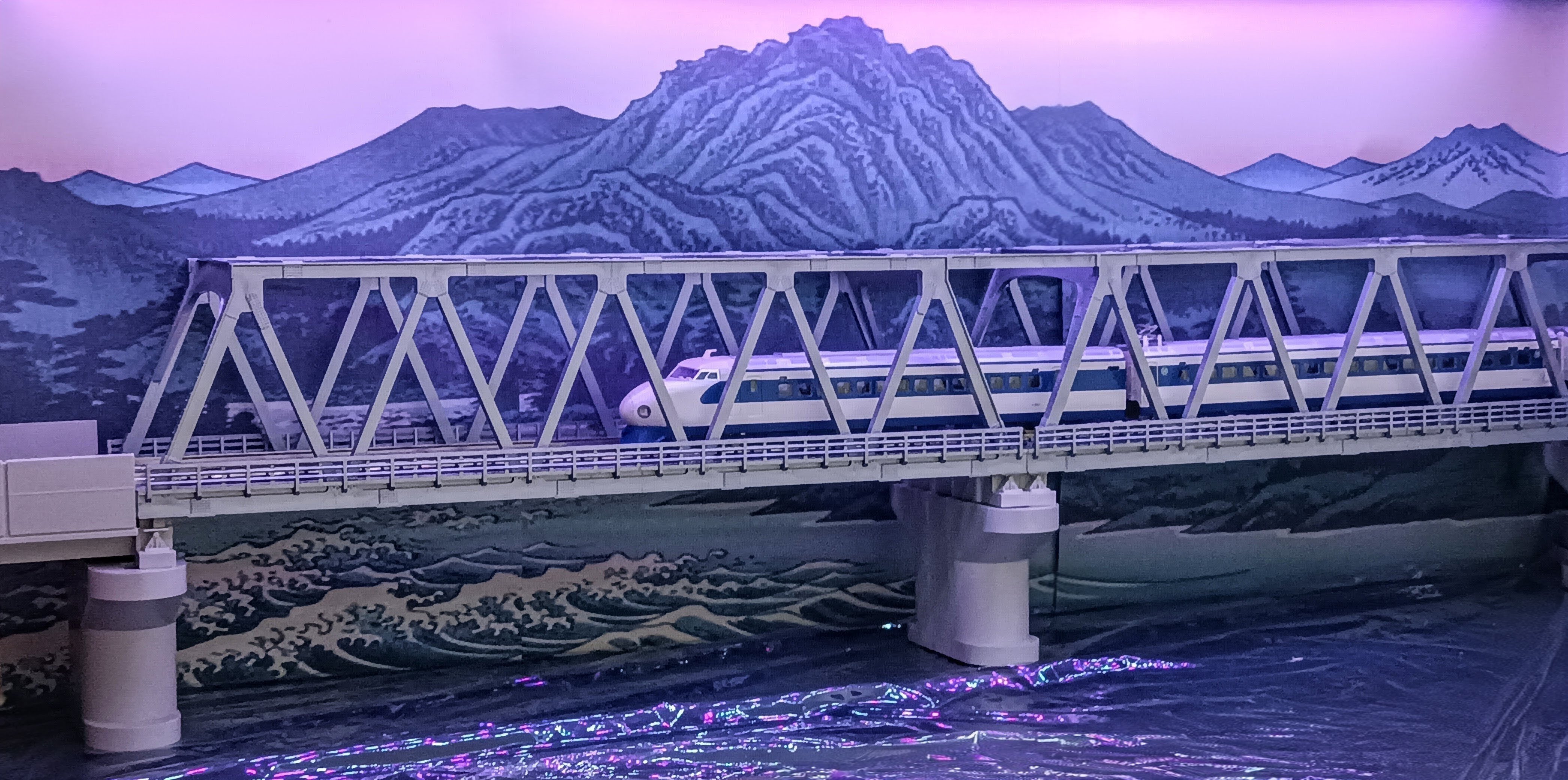 Mount Fuji: An N scale micro layout based on the Tōkaidō Shinkansen ...