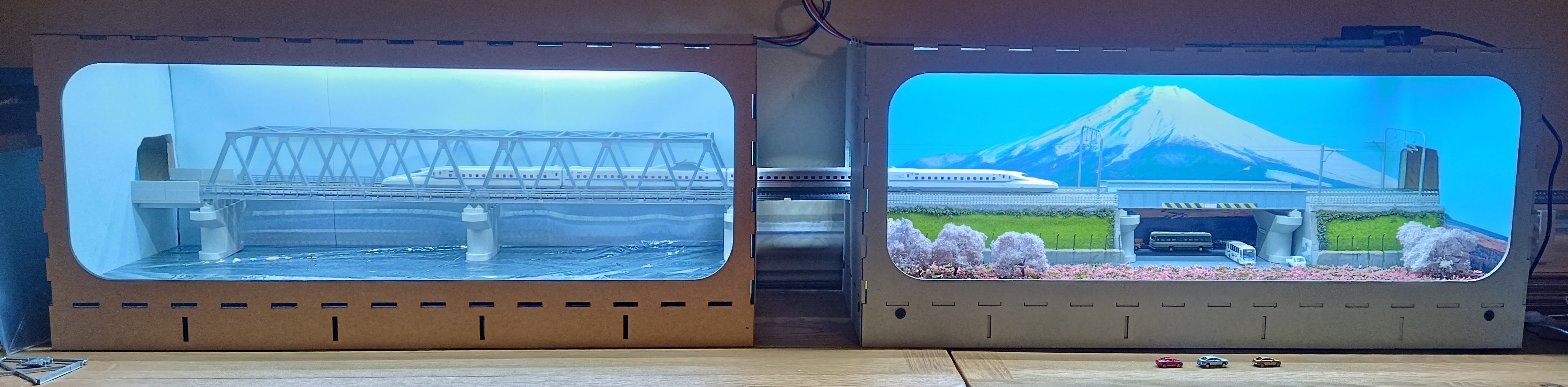 Mount Fuji: An N scale micro layout based on the Tōkaidō Shinkansen ...