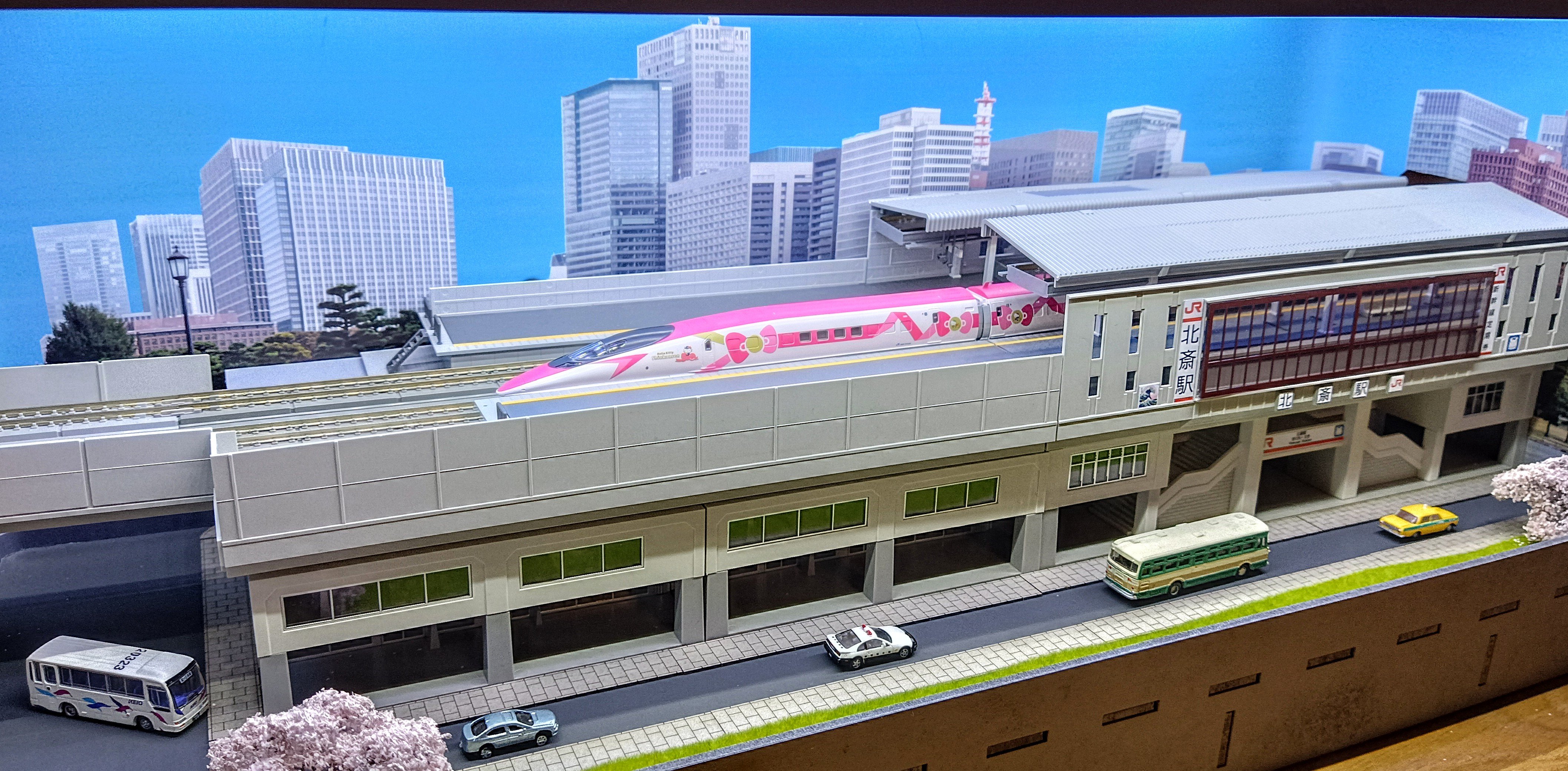 Mount Fuji: An N scale micro layout based on the Tōkaidō Shinkansen ...